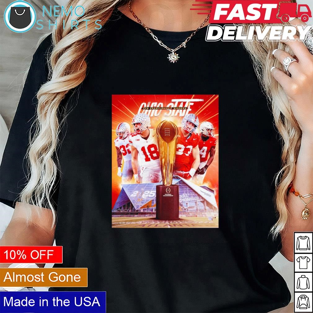 Soft Printed Logo Tank Ohio State Buckeyes 2024 National Champs Black ...